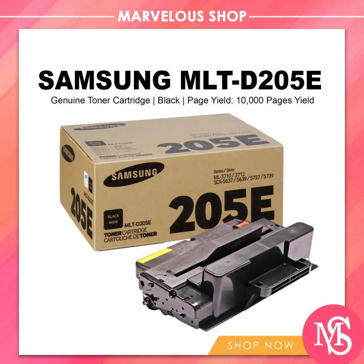 Samsung MLT-D205E Extra High Yield Black Toner Cartridge MLT D205E ...
