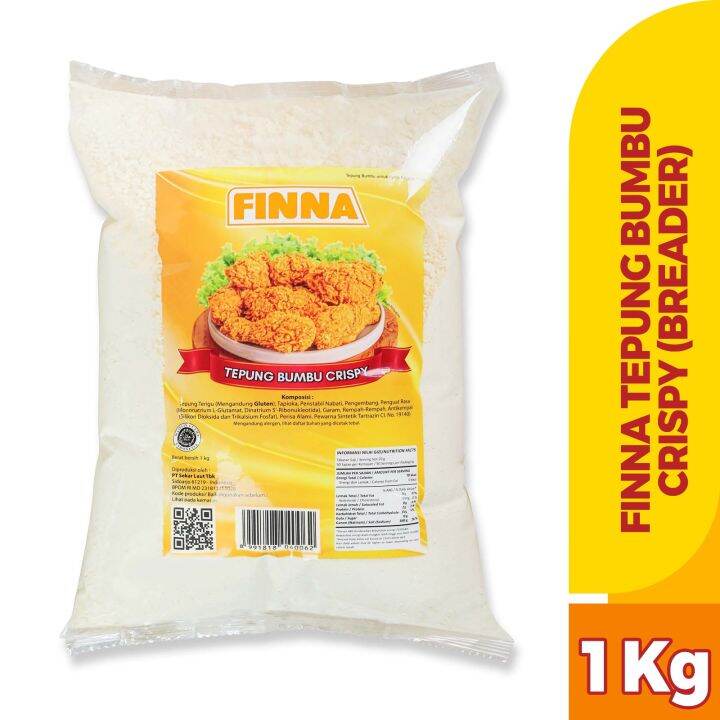 Finna Tepung Bumbu Crispy (Breader) 1kg | Lazada Indonesia
