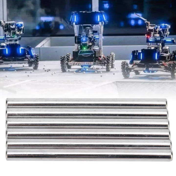 ใหม่ 6 ชิ้นก้าน D เพลาเหล็กแม่นยำ - พื้นชิ้นส่วนหุ่นยนต์อุตสาหกรรม 80x6 ...