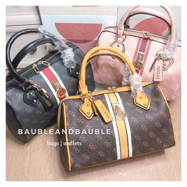 GUESS MONOGRAM DOCTORs BAG | Lazada PH