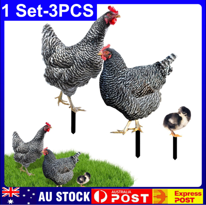 Realistic Chicken Three Chicken Plug Chicken Ground Plug Realistic ...