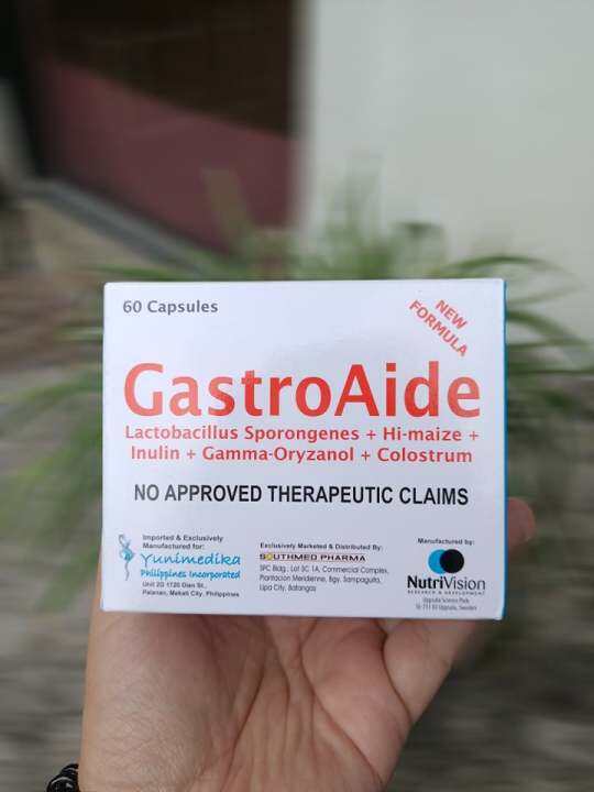 GastroAide 60 capsules | Lazada PH