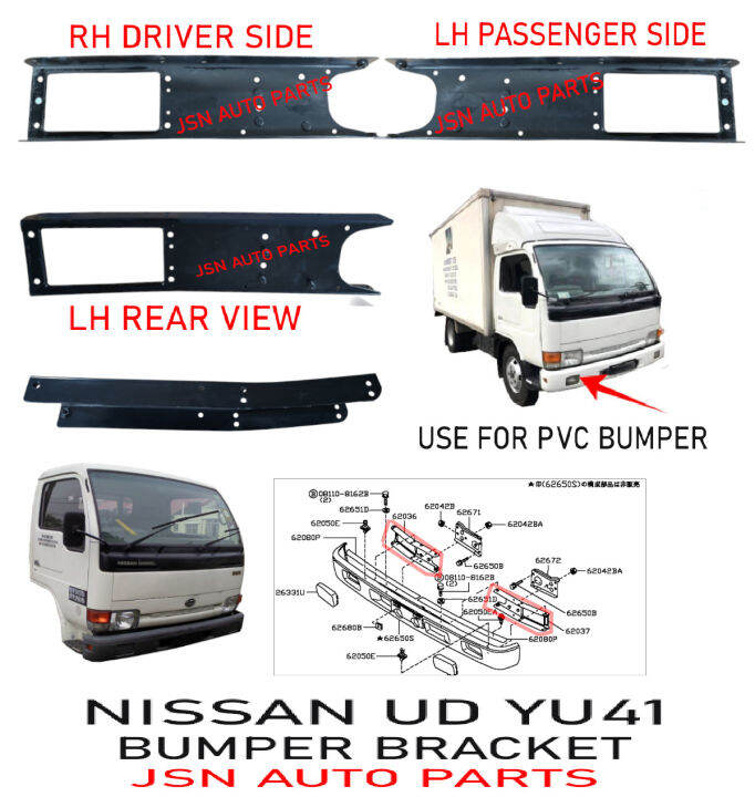 J125S01 BUMPER BRACKET NISSAN UD YU41 FOR PVC BUMPER ONLY | Lazada