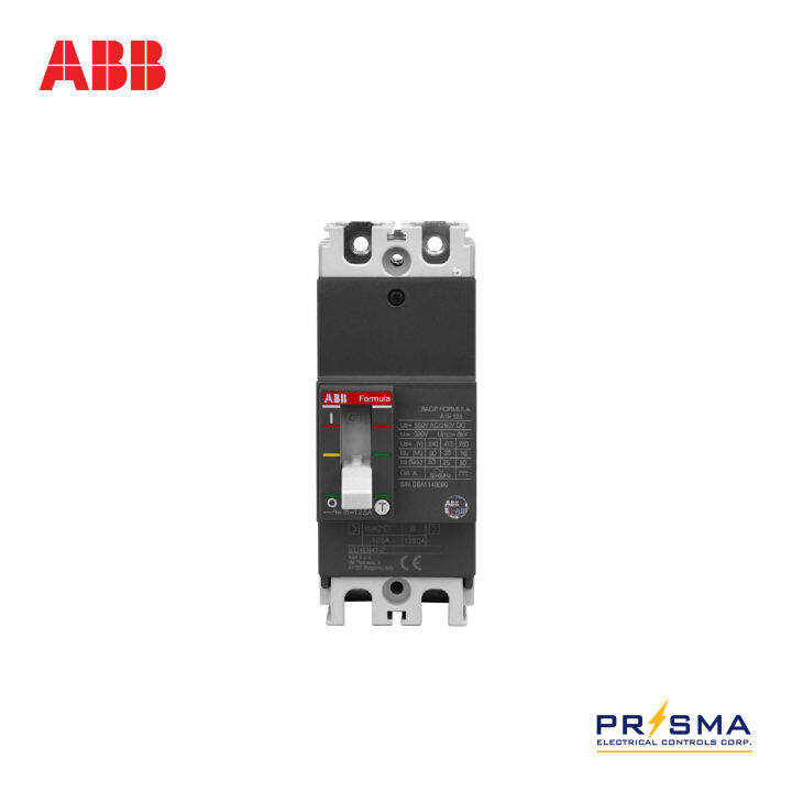 ABB SACE FORMULA Moulded Case Circuit Breaker A1N 125 TMF 125AT 2P ...