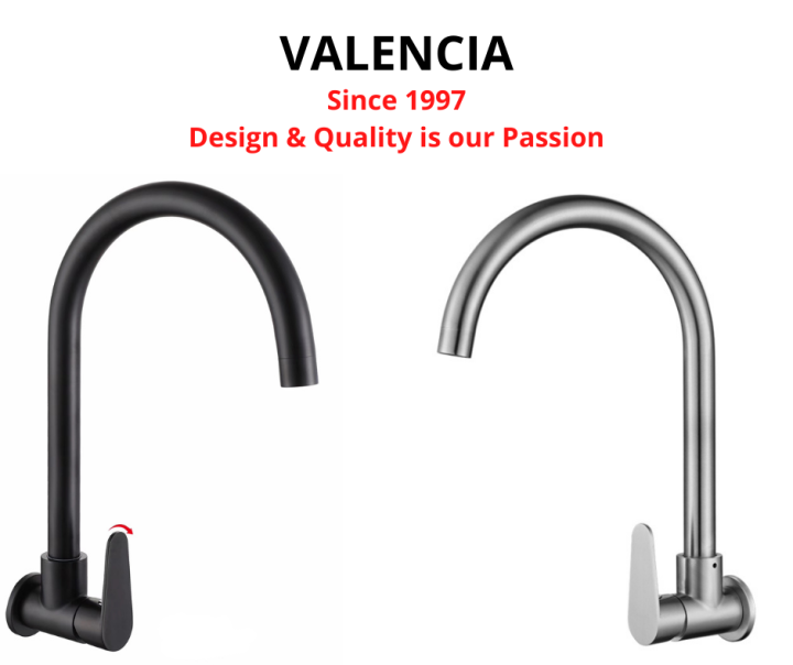 Valencia Modern SUS304 Stainless Steel Kitchen Sink Cold Sink Tap Sink ...
