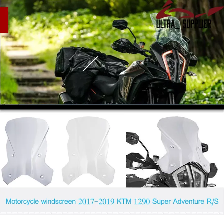 Ultrasupplier Clear For KTM 1290 Super Adventure R S Windscreen Wind ...