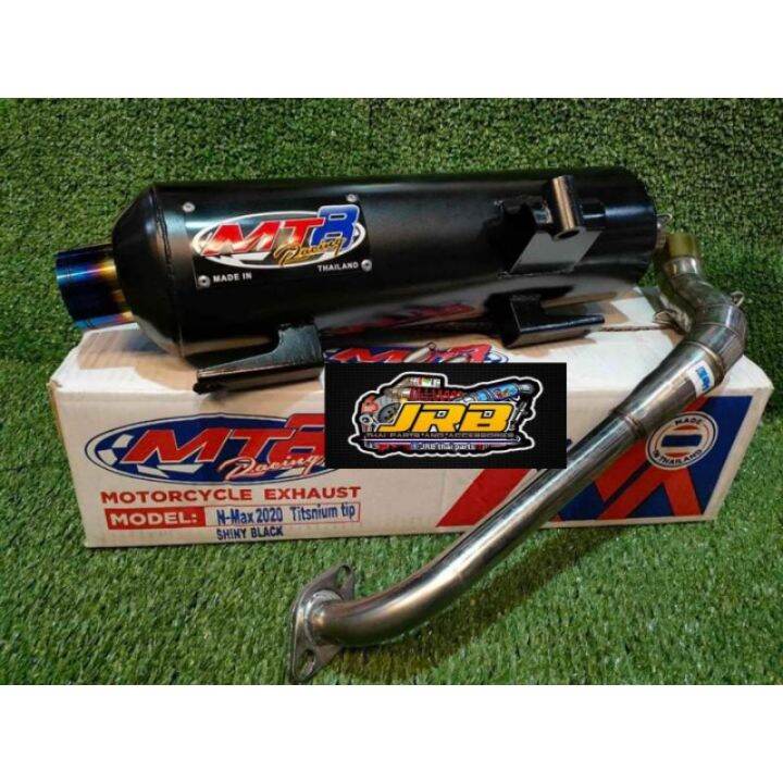 R MT8 PIPE- Titanium tip (honda beat, Nmax v2, Aerox V1, Aerox V2, Mio ...