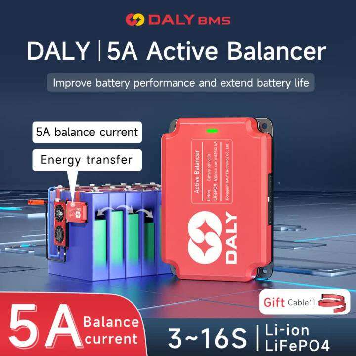 Daly Active Balancer BMS Lifepo4 Batt Equalizer 5A Li-ion BMS Batt ... Daly Active Balancer BMS Lifepo4 Batt Equalizer 5A Li-ion BMS Batt ...