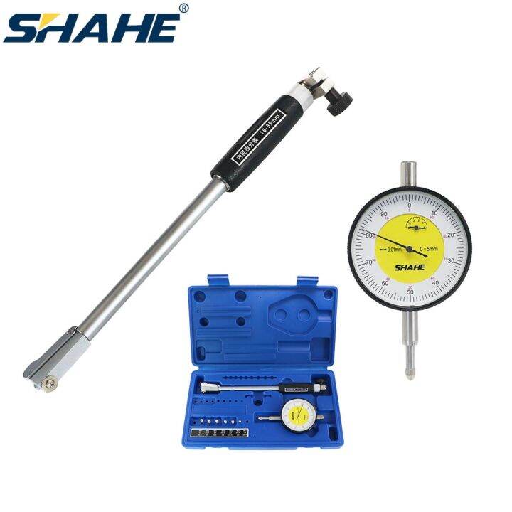 SHAHE 18-35mm 0.01mm Dial Bore Gauge Center Ring Dial Indicator Hole ...