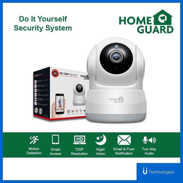 Homeguard HD 720P Wireless Pan & Tilt Camera | Lazada PH