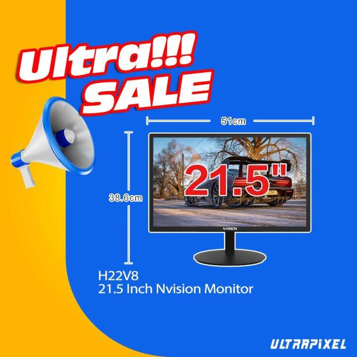 H22V8 21.5 Monitor Nvision | Lazada PH