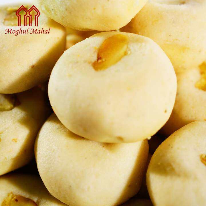 MILK/KESAR PEDA ROUND BARFI BY MOGHUL MAHAL SWEETS NORTH INDIAN SWEETS ...