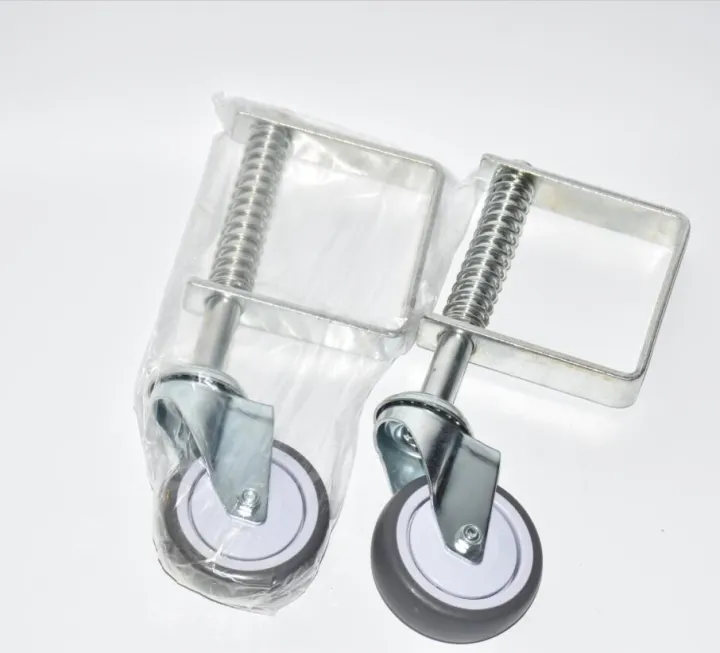 2pcs Gate Wheel Spring Loaded Heavy Duty Support Jockey Door Sliding ...