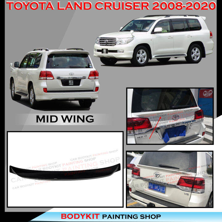 TOYOTA FJ200 LAND CRUISER PRADO 2008-2020 MID WING CENTRE SPOILER WITH ...