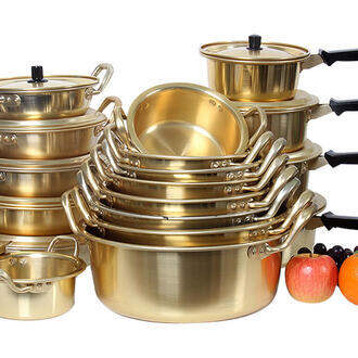 KOREAN RAMEN POT / KOREAN YELLOW POT / KOREAN RAMEN NOODLE POT / KOREAN ...