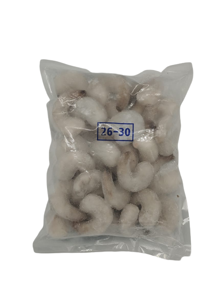 Vannamei Prawn Meat Tail On 26 30 1kg Pkt Nw 350gm Pkt Lazada