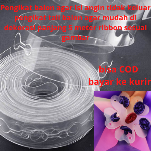 Pengikat balon agar isi angin tidak keluar pengikat tali balon agar ...
