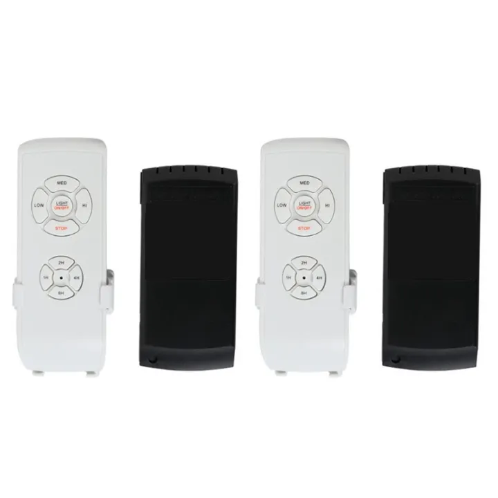 2X Ceiling Fan Remote Control Kit, Small Size Universal Ceiling Fans ...