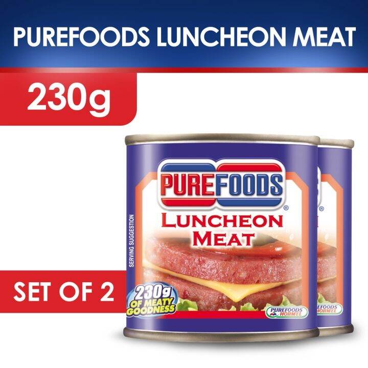 Purefoods Luncheon Meat (230g) Set of 2 | Lazada PH