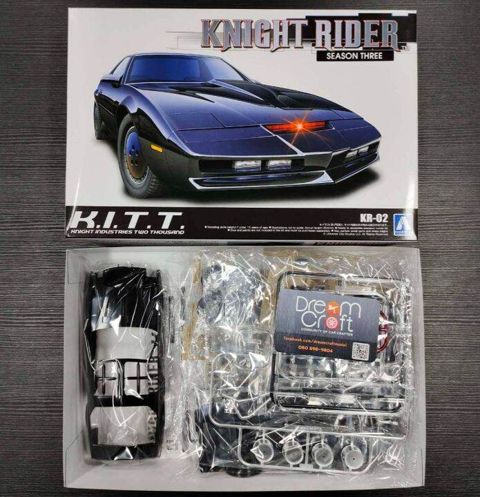 AOSHIMA 1/24 KNIGHT RIDER KNIGHT 2000 K.I.T.T. SEASON III (โมเดลรถยนต์ ...
