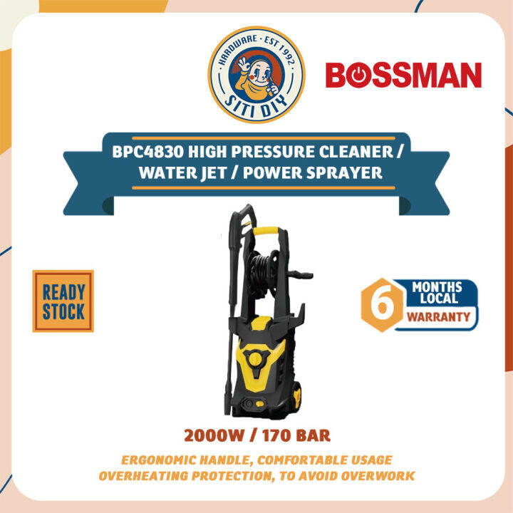 [SITIDIY] BOSSMAN BPC4830 HIGH PRESSURE CLEANER / WATER JET / POWER ...