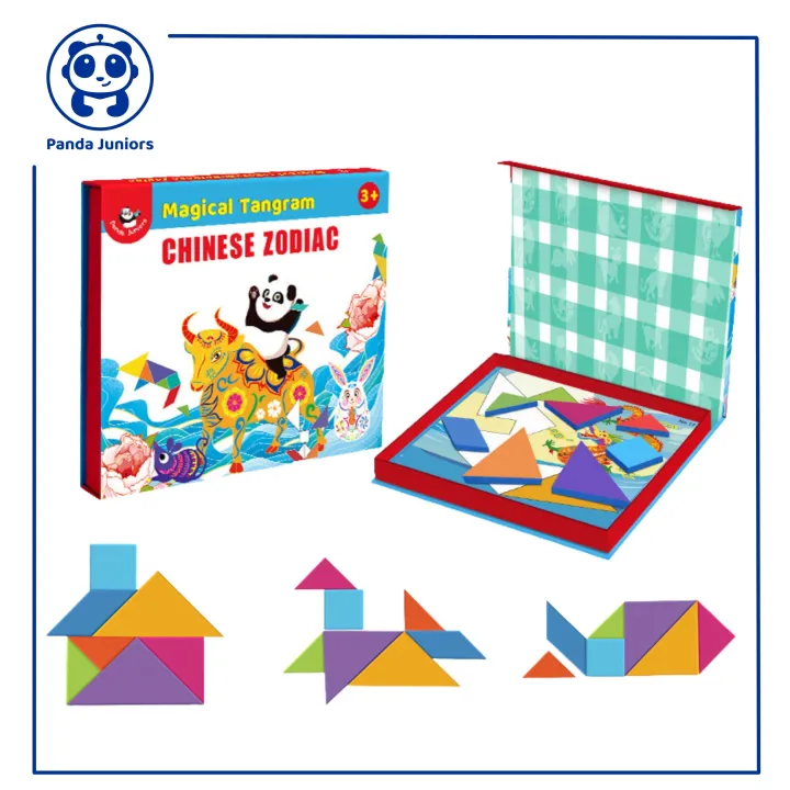 Panda Juniors Magnetic Tangram - Chinese Zodiac | Lazada PH