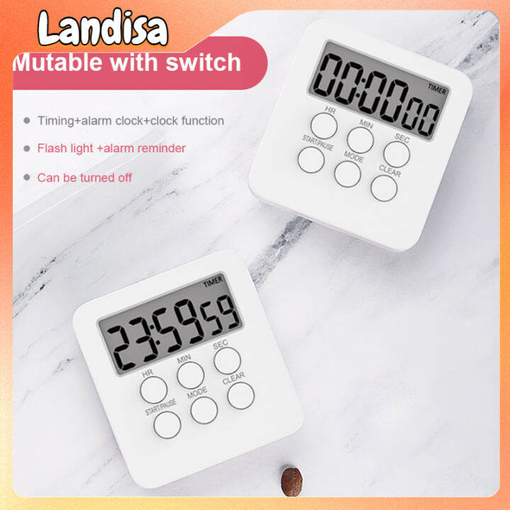 Portable Digital Timer With Bracket Super Strong Magnetic Count Up/down ...