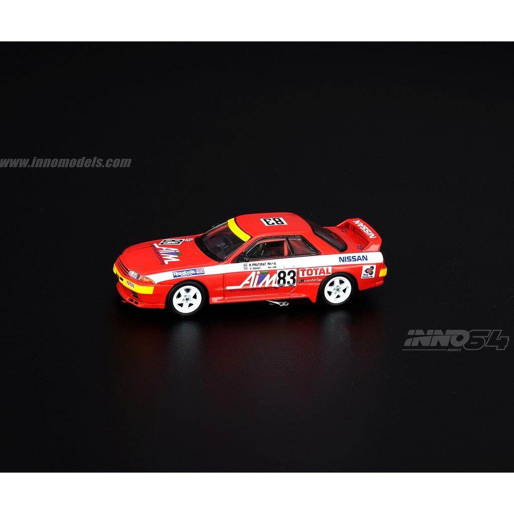 ☁INNO 64 - 164 NISSAN SKYLINE GT-R BNR32 #83 AIM MOTORSPORT JTC FUJI 500KM 1992♨ | Lazada.co.th
