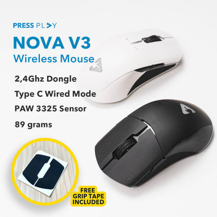 NOVA Ultralight Wireless Gaming Mouse 2.4ghz by Press Play | Lazada ...