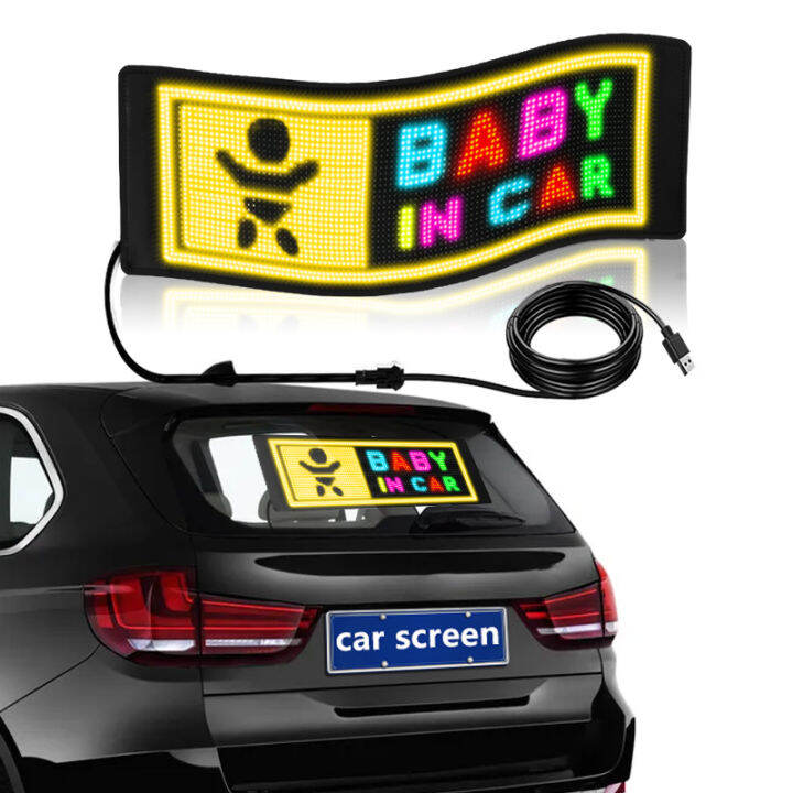 Flexible LED Screen Digital Message Scrolling LED Sign Board Custom ...