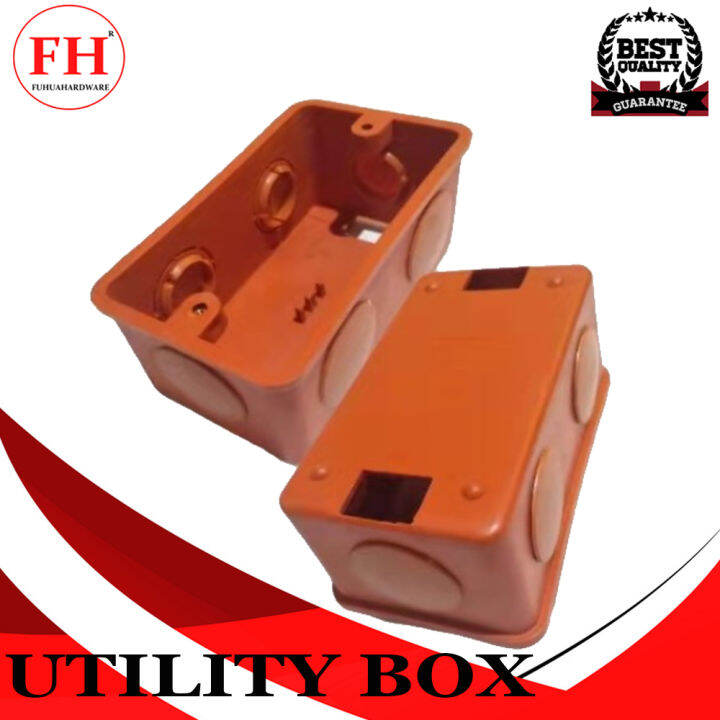 TLX Electrical Rectangle Utility Box with Screw High Quality PVC ...