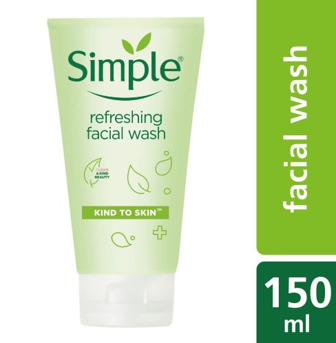 SIMPLE Refreshing Facial Wash Gel 150ml | Lazada