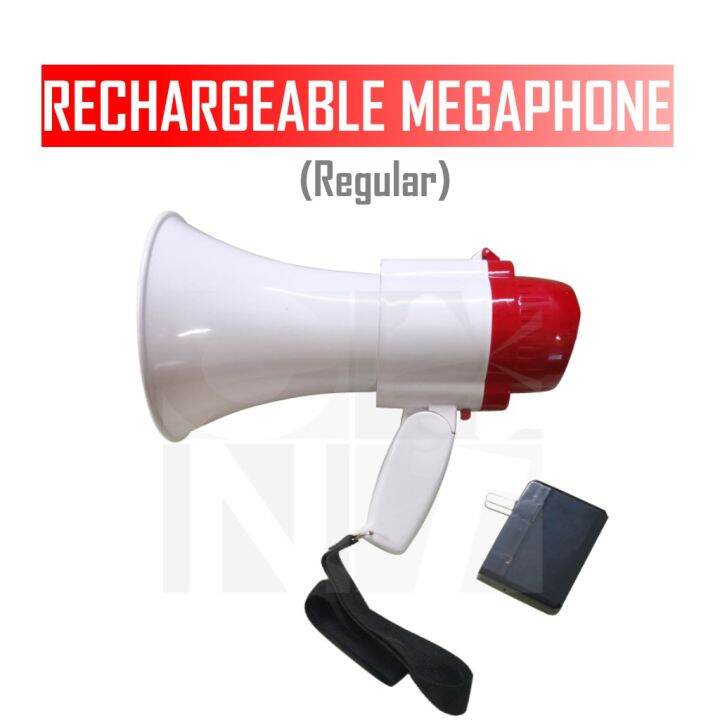 nd New Rechargeable Megaphone HQ-108 15W | Lazada PH