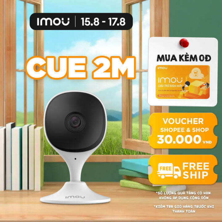 Camera Wifi trong nhà Imou Cue 2M I IPC-C22CP-D-V2 I Đế nam châm I Phát hiện con người I Bảo ...