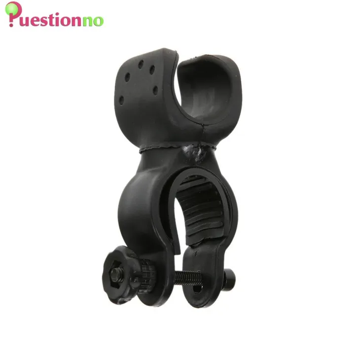 360 Rotating Bike Light Clip Rack Bicycle Flashlight Torch Lamp Holder ...