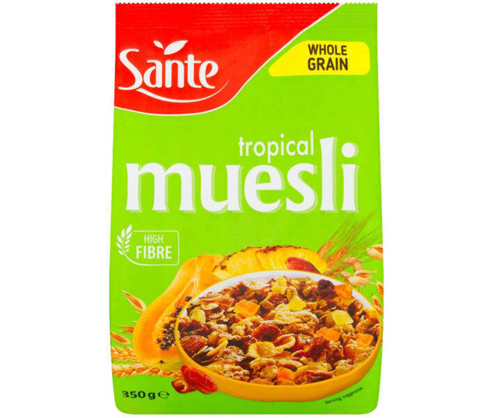 Sante Whole Grain Tropical Muesli 350g | Lazada PH