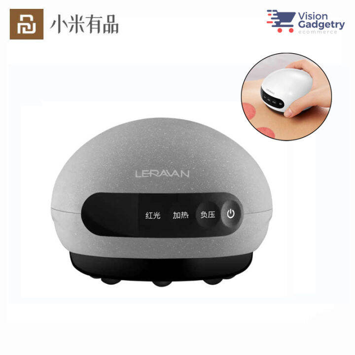detumescence Xiaomi Leravan Mi Youpin Mini Cupping Machine Scraper ...