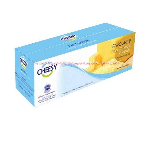Cheesy 400gr Favourite Processed Cheddar Cheese Keju Chedar Olahan ...
