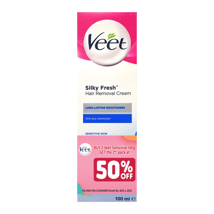 VEET Cream for Sensitive Skin 100gx2 | Lazada PH