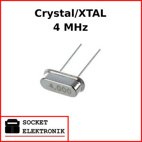 Crystal 4 MHz. XTAL 4 MHz. Kristal 4 MHz. Xtal 4 MHz | Lazada Indonesia