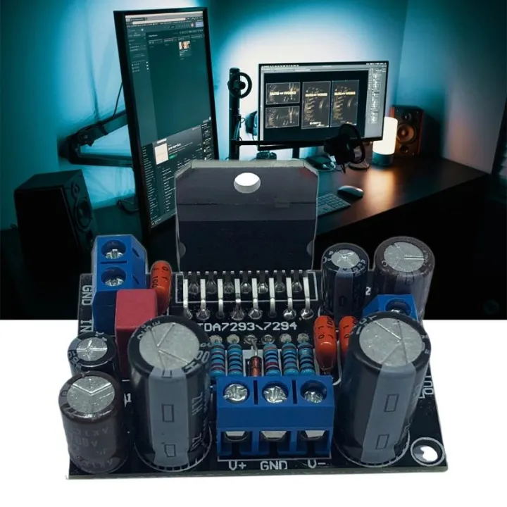 100W TDA7294เครื่องขยายเสียงสเตอริโอบอร์ดสนับสนุนช่อง BTL Bridging ...