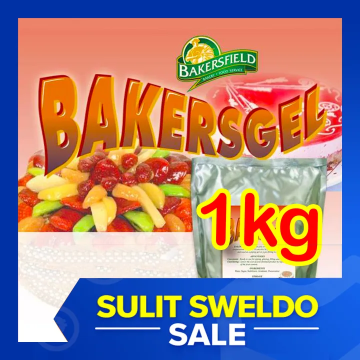 1kg BAKERSGEL Neutral Jelly Baker's Gel for Cakes PIPING GEL for Cake ...