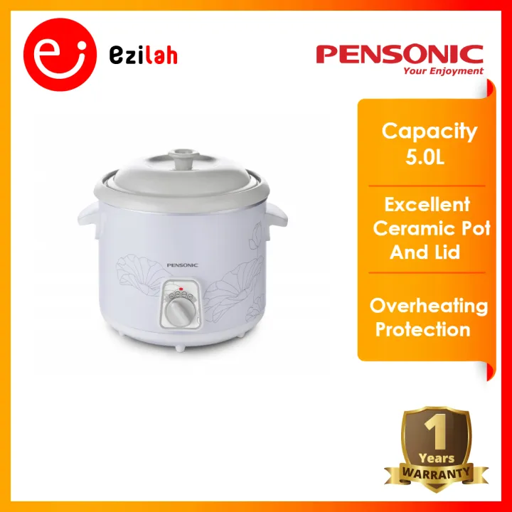 Pensonic 5L Slow cooker PSC-501 | Lazada