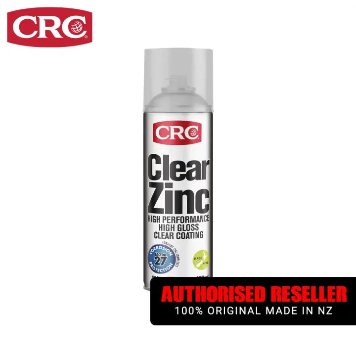 CRC Coloured Clear Zinc, Heavy-Duty Zinc Rich Anti-Corrosive Coating ...