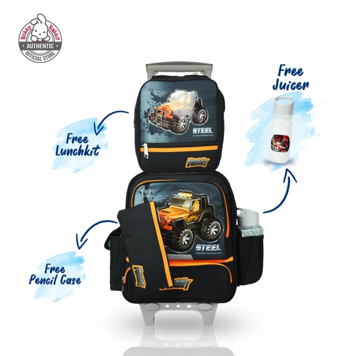 Robby Rabbit Steering Wheel 14 Inch Soft Trolley | Lazada PH