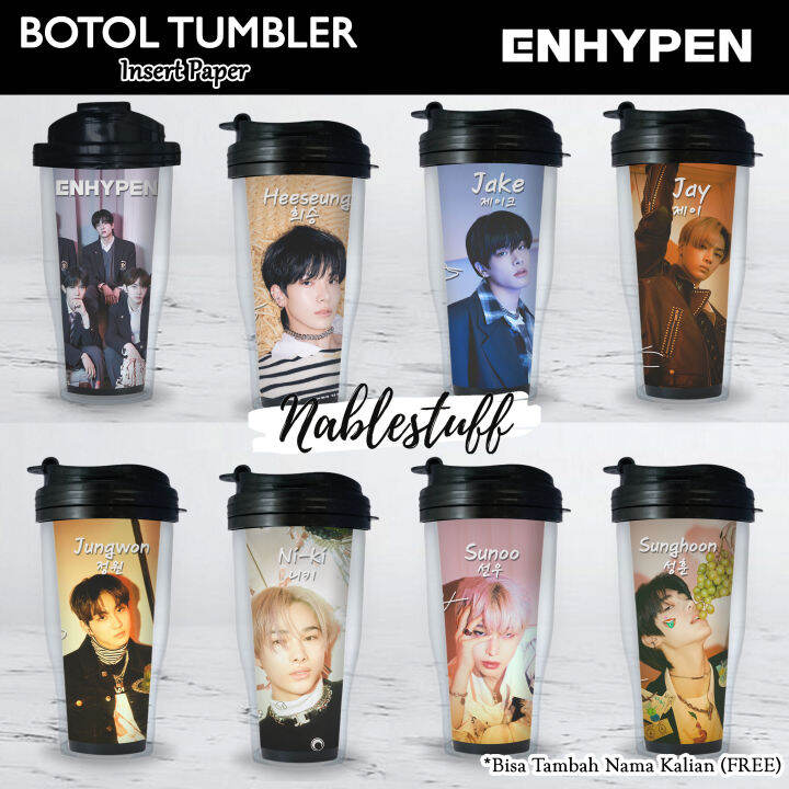Botol Tumbler Enhypen BORDER CARNIVAL Ver // Botol Minum Insert Paper ...