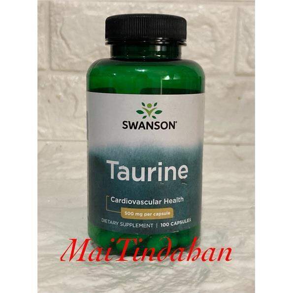 Taurine capsules 500mg | Lazada PH