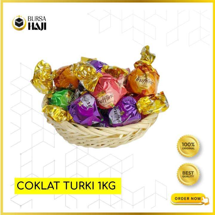 Cemilan Coklat Cokelat Turki Turkey Arab Bukan Truffle 1 Kg Oleh Oleh ...