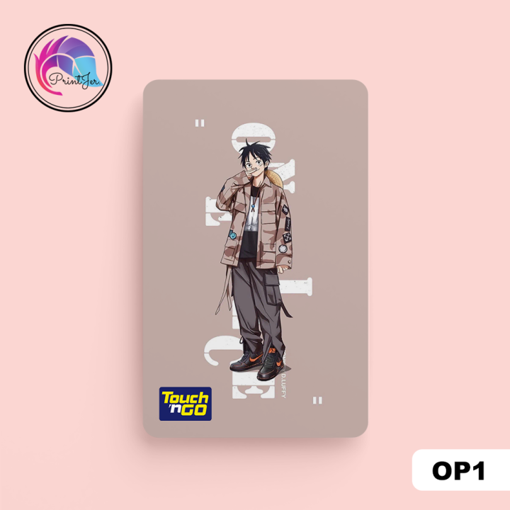 ONE PIECE ( SERIES 1 ) - Touch n Go Card Sticker Cover (Waterproof, High Quality) ,TNG CARD ...