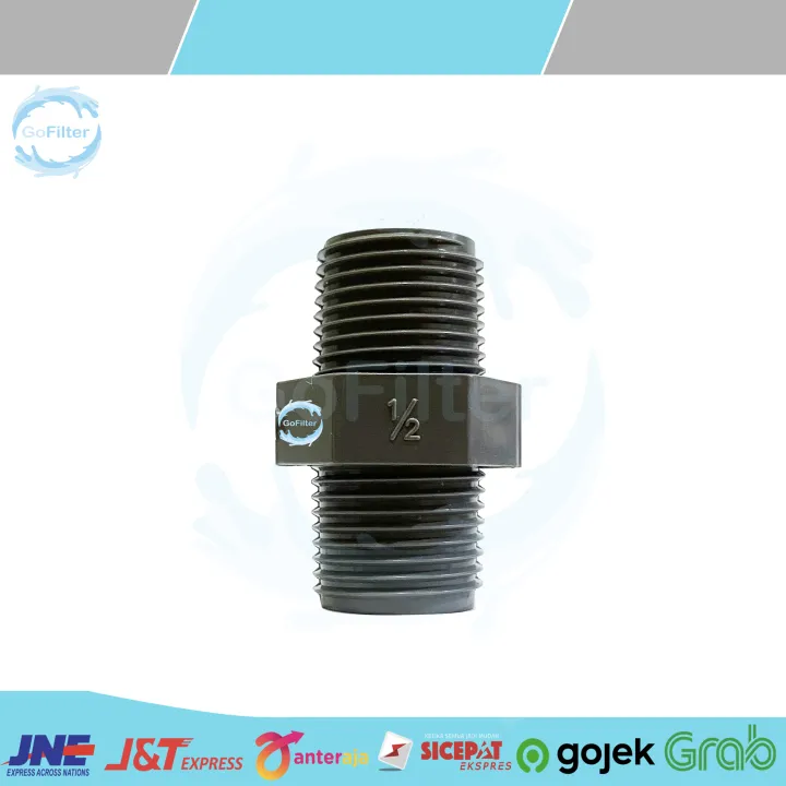DOUBLE NEPPLE DRAT LUAR 1/2 INCH 3/4 / NIPPLE PVC RUCIKA | Lazada Indonesia
